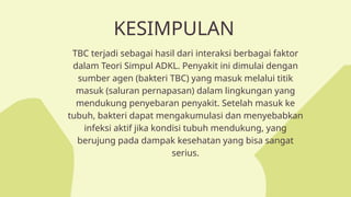KELOMPOK 3_TEORI SIMPUL PENYAKIT TBC.pptx
