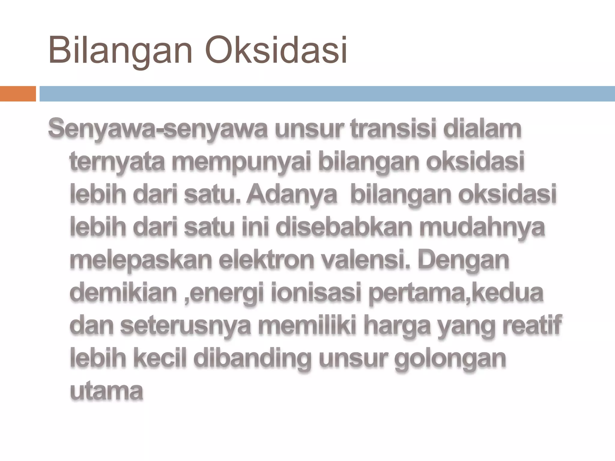 Unsur Transisi Periode ke-4 | PPT