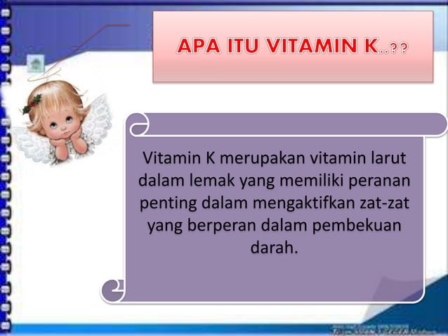 Vitamin K untuk BBL | PPTX