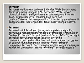 Menginstallasi Jarigan WAN (Wide Area Network) | PPTX