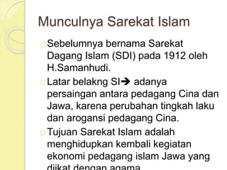 sarekat islam | PPTX