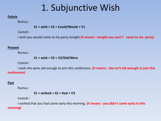 Conditional Sentences, Subjunctive, News Item | PPT
