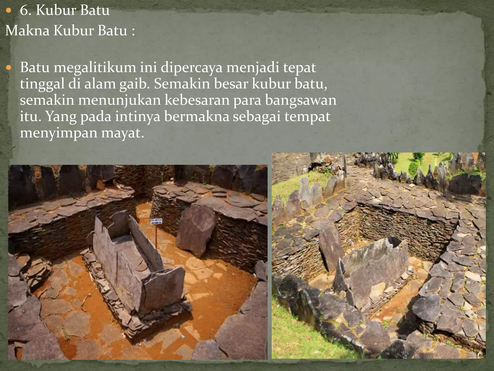 Bangunan peninggalan zaman Praaksara | PPTX