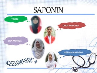 Farmakognosi "Saponin" | PPTX