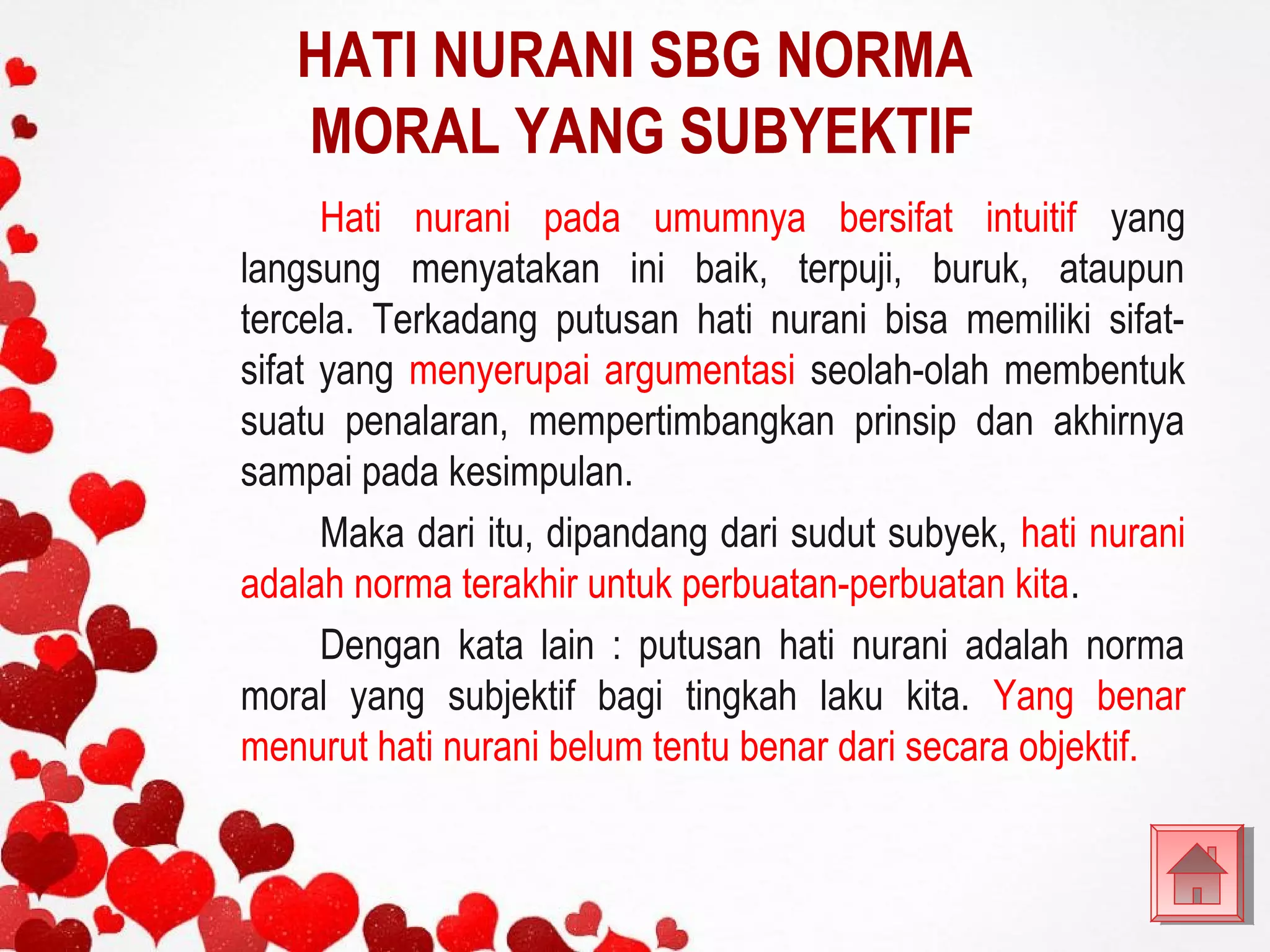 Hati Nurani | PPT