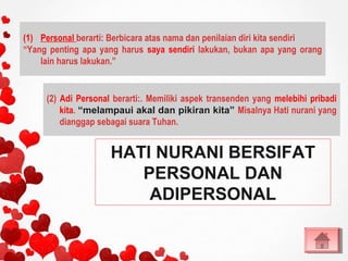 Hati Nurani | PPT
