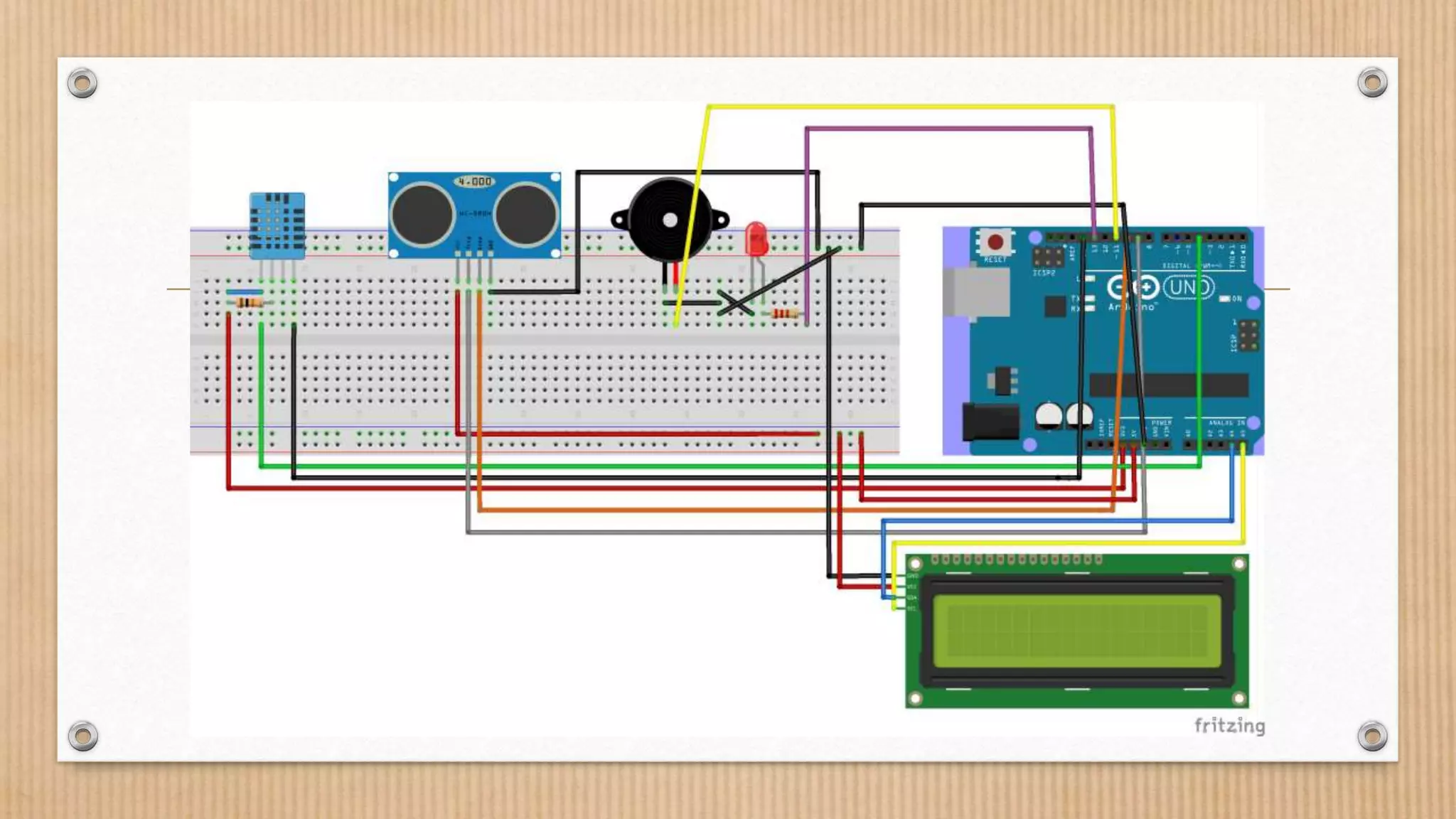 Mengukur Ketinggian dan suhu Pada akuarium Berbasis Arduino | PPT