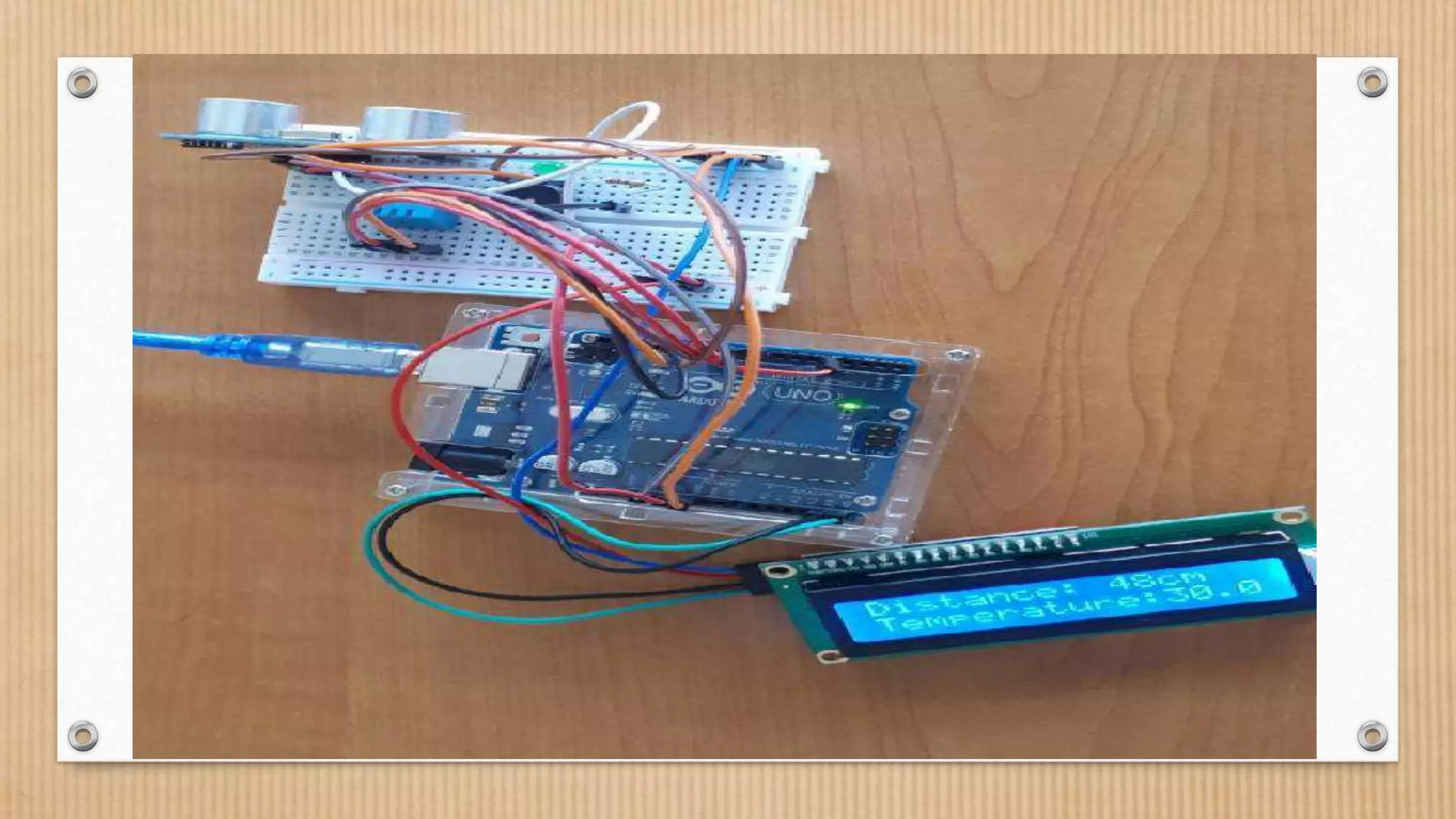 Mengukur Ketinggian dan suhu Pada akuarium Berbasis Arduino | PPT