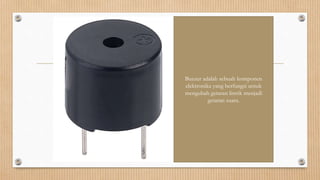 Mengukur Ketinggian dan suhu Pada akuarium Berbasis Arduino | PPT