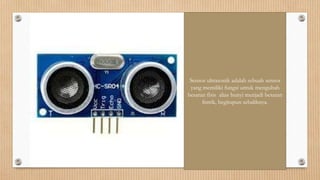 Kelompok 4- Alat ukur temperatur dan ketinggian air berbasis arduino | PPT