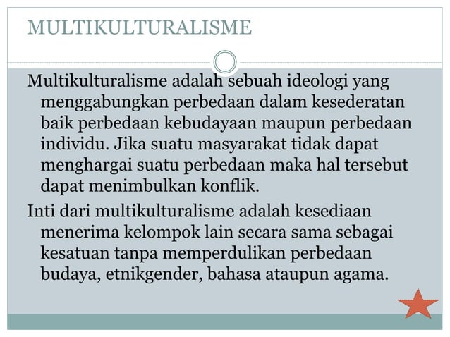 Keragaman dalam bermasyarakat di indonesia | PPT