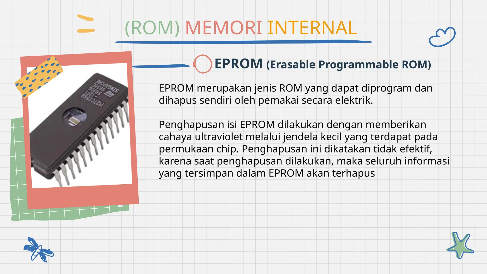 MEMORI INTERNAL DAN MEMORI EKSTERNAL PADA KOMPUTER | PPTX