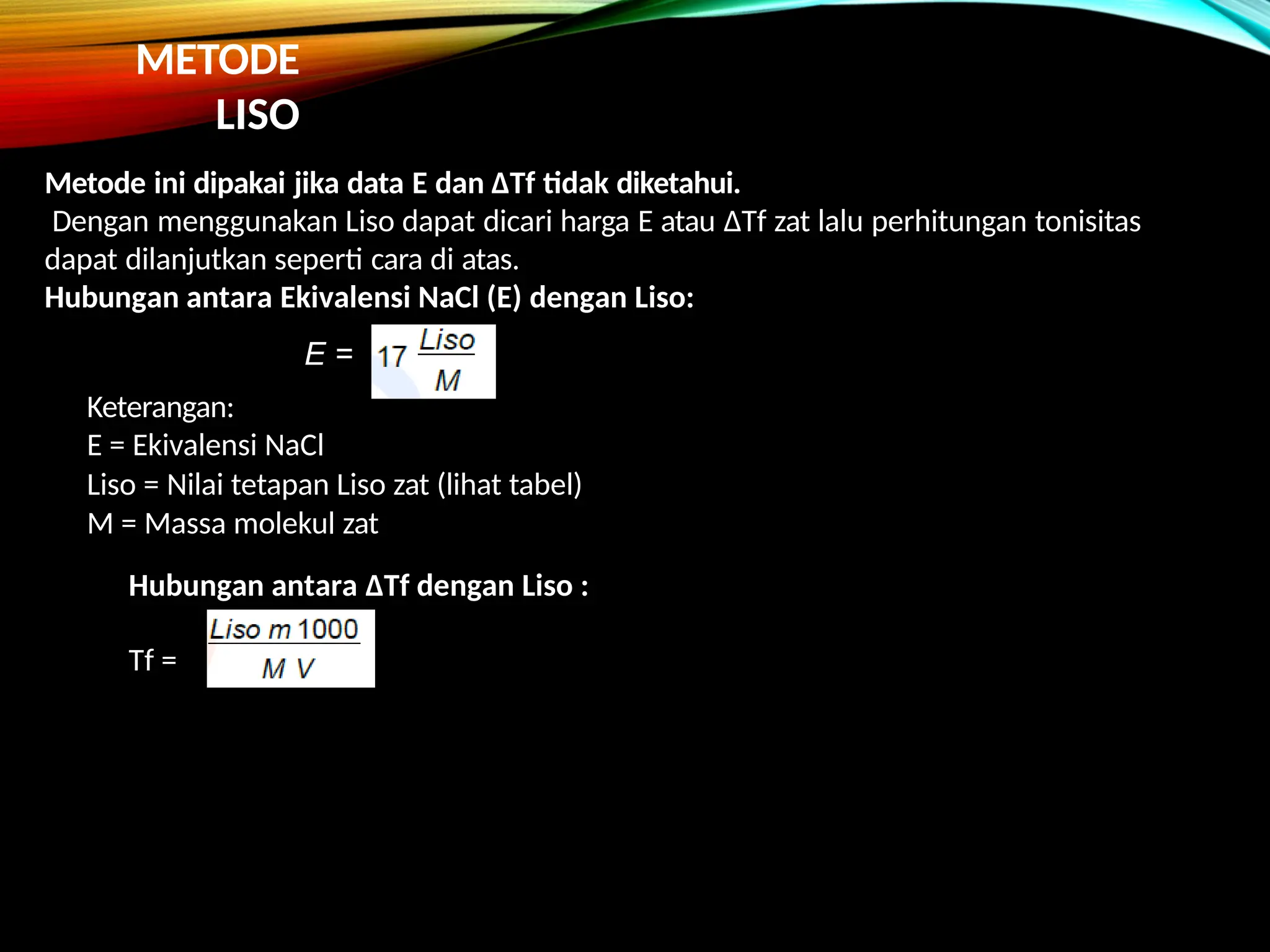 Perhitungan Sediaan Steril, Tonisitas, dan Osmolaritas.pptx