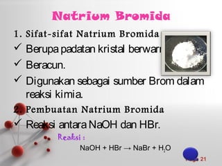 Senyawa Brom | PPT