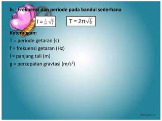Kelompok 4 getaran | PPTX