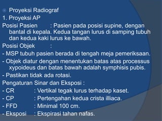 Teknik Radiografi 3 Pemeriksaan Lopografi | PPTX