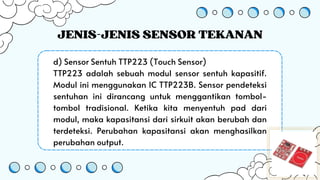 Kelompok 4 - Sensor Tekanan Pengertian, Cara Kerja | PDF