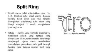 Shell and Tube Exchanger - Perancangan Alat Penukar Kalor | PPTX