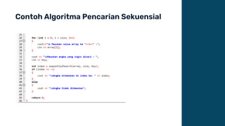 Algoritma Pencarian Sekuensial dan Binary.pptx
