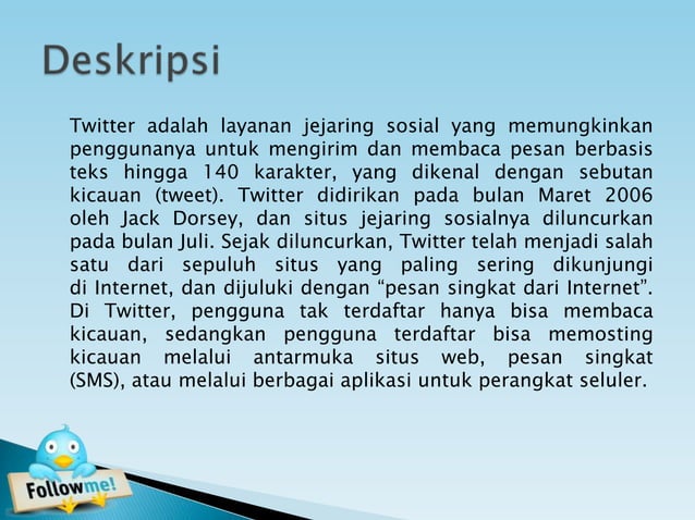 Tutorial Contoh Penggunaan API Twitter | PPT