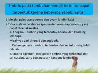 Pertumbuhan Generatif pada Tanaman | PPTX