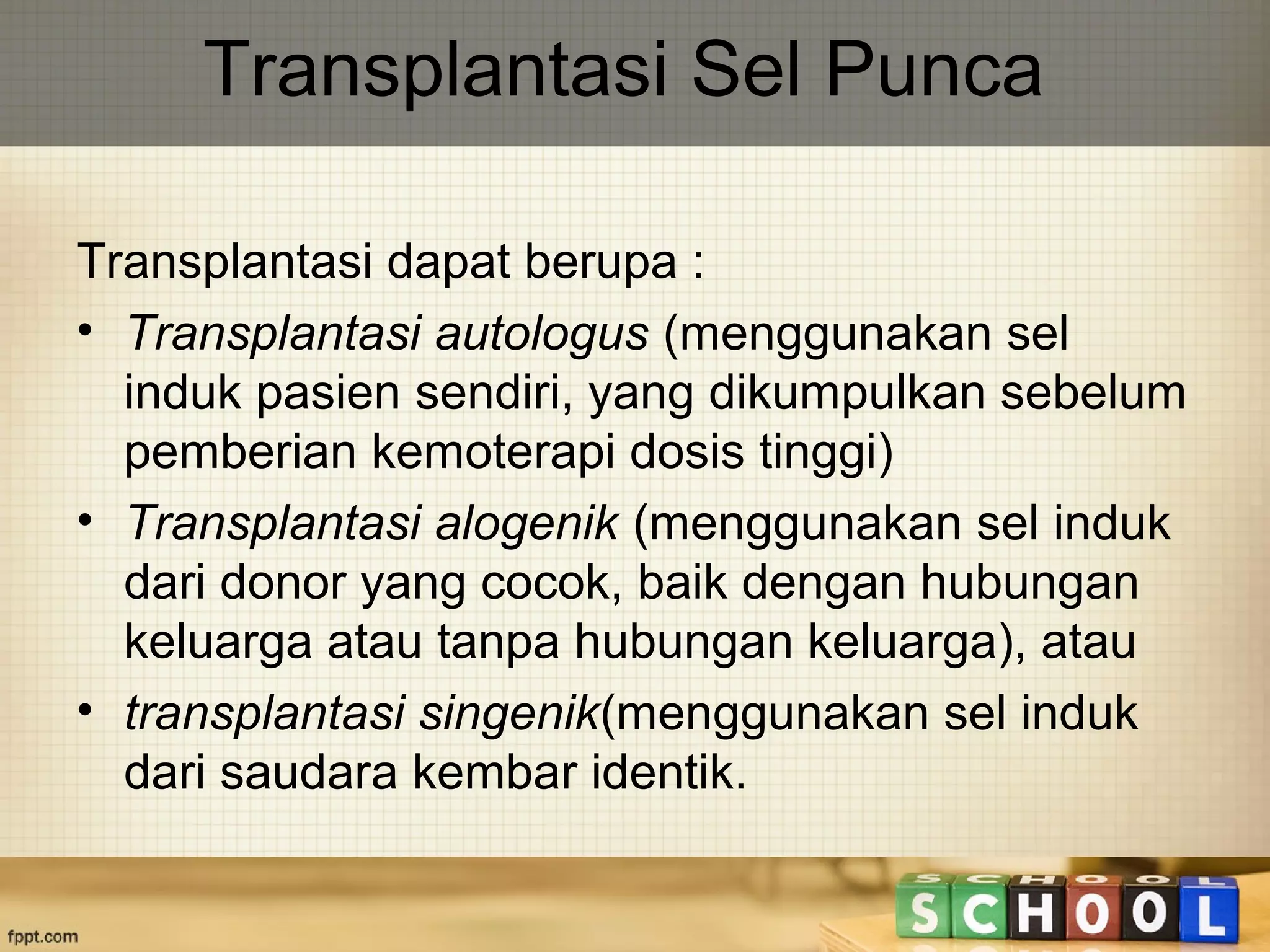 Kelompok 4b sel punca stem cell | PPT
