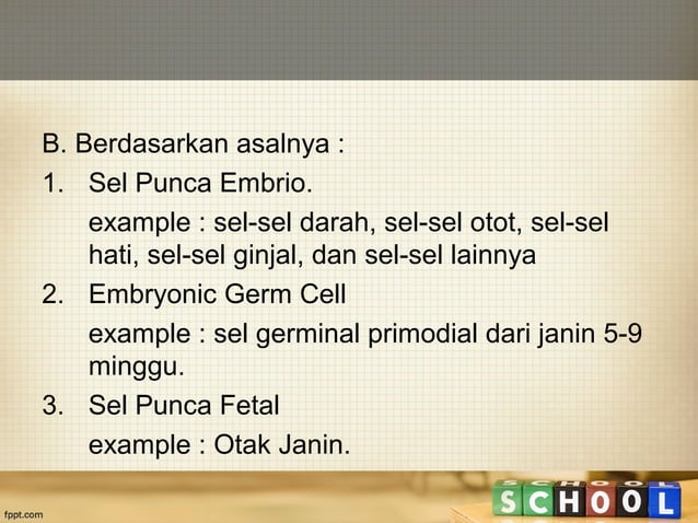 Kelompok 4b sel punca stem cell | PPT