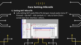 Kelompok 4 Cara Setting Mikrotik.pptx