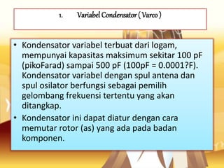 Elektro SMA - Bab Kondensator Variabel | PPTX