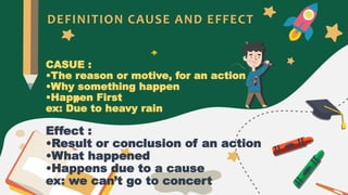 cause and effect | PPT