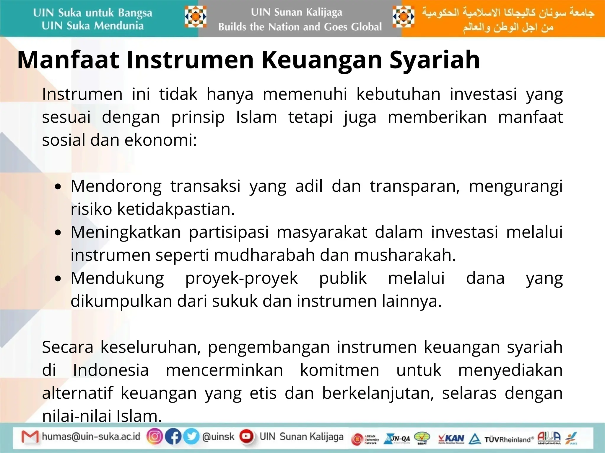 Instrumen Keuangan Syariah-Instrumen keuangan syariah adalah produk ...