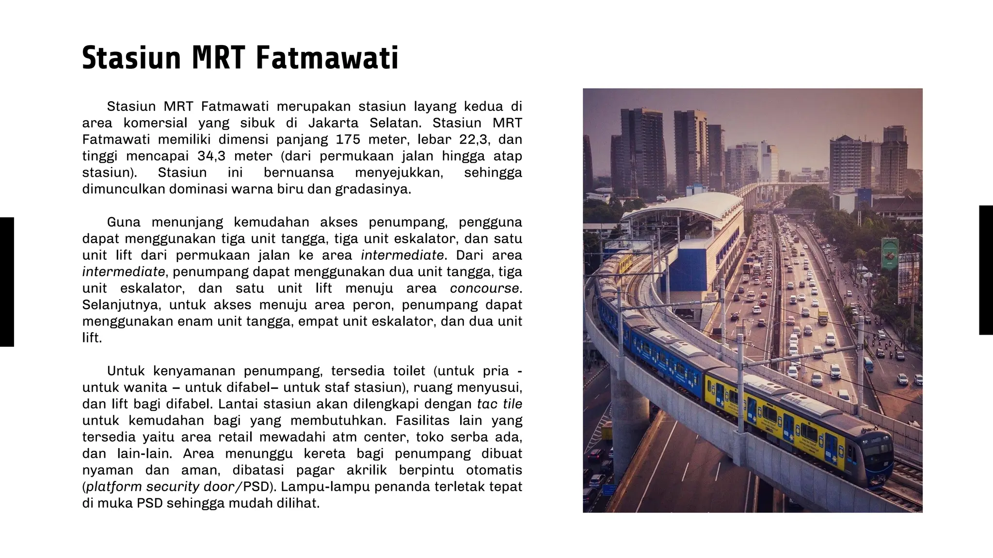 Kawasan Pembangunan TOD Fatmawati | PDF