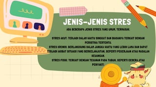Memahami Stress dan Manajemen Stress pdf | PPT