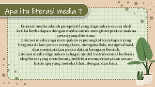 Literasi ICT dan Media Pembelajaran | PPTX