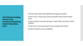 Kelompok 4 media transmisi wireless | PPTX