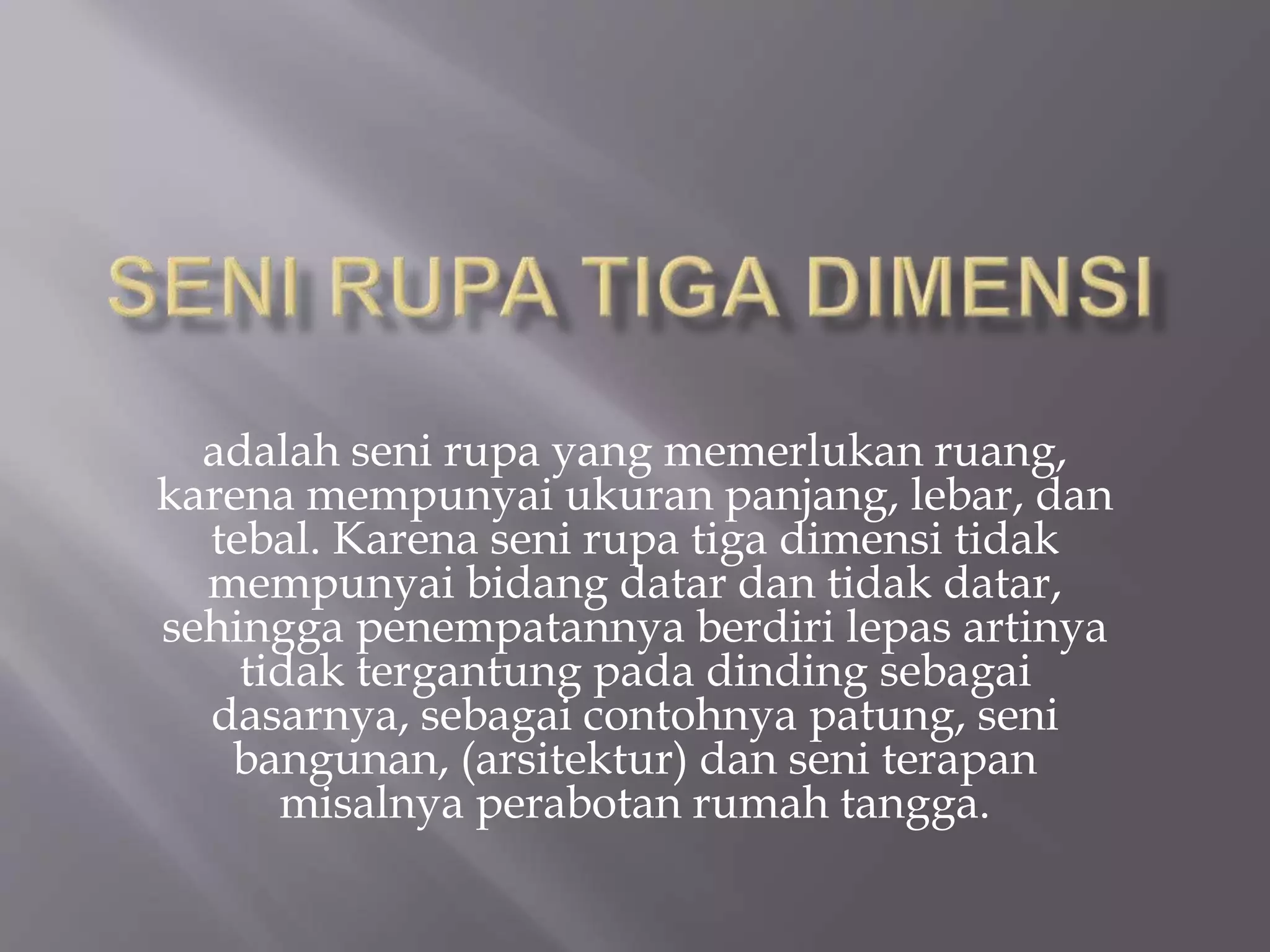 Kelompok 4 powerpoint seni rupa ! | PPTX