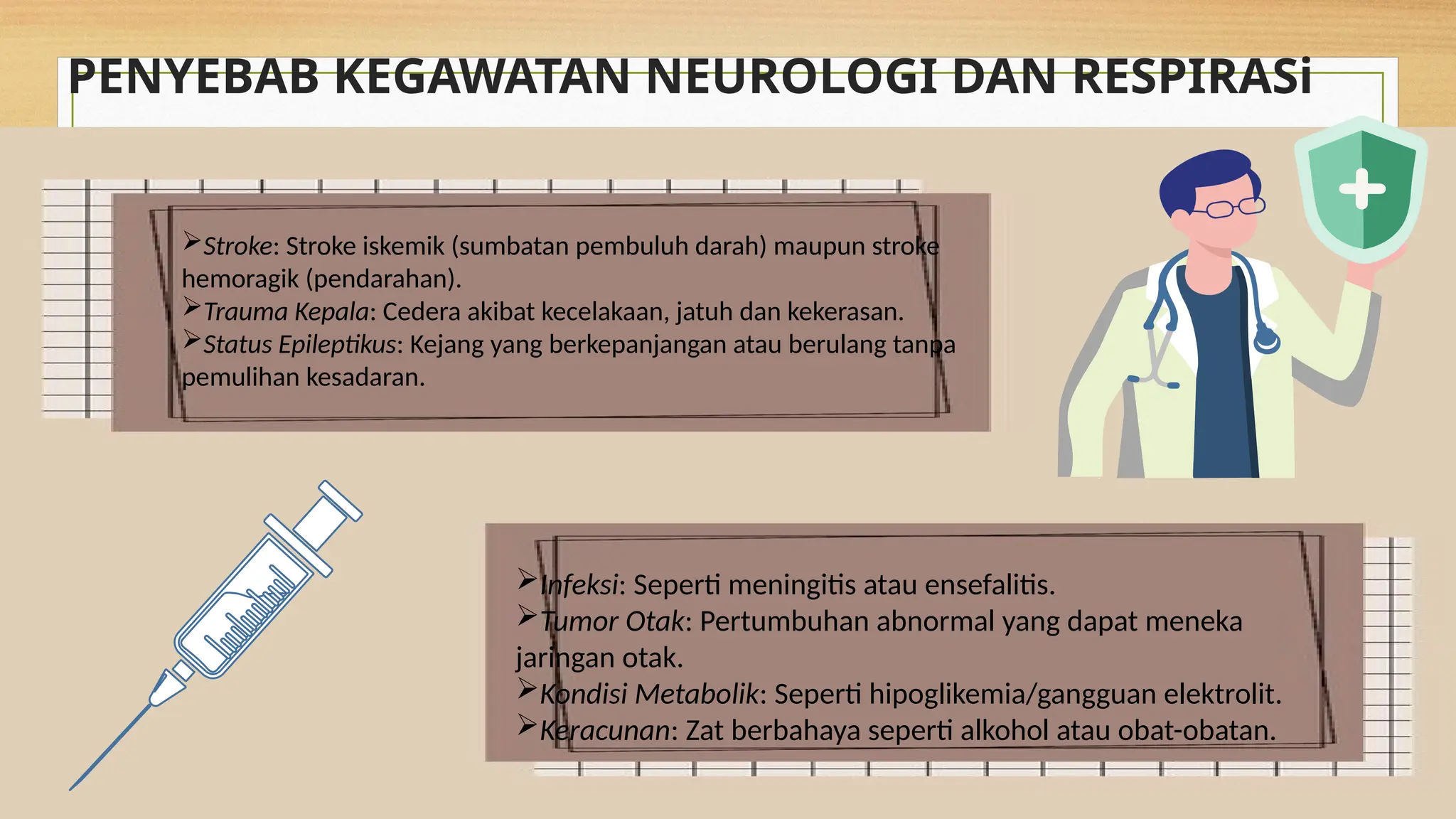 ppt kegawatan neurologi dan respirasi klp4 | PPTX