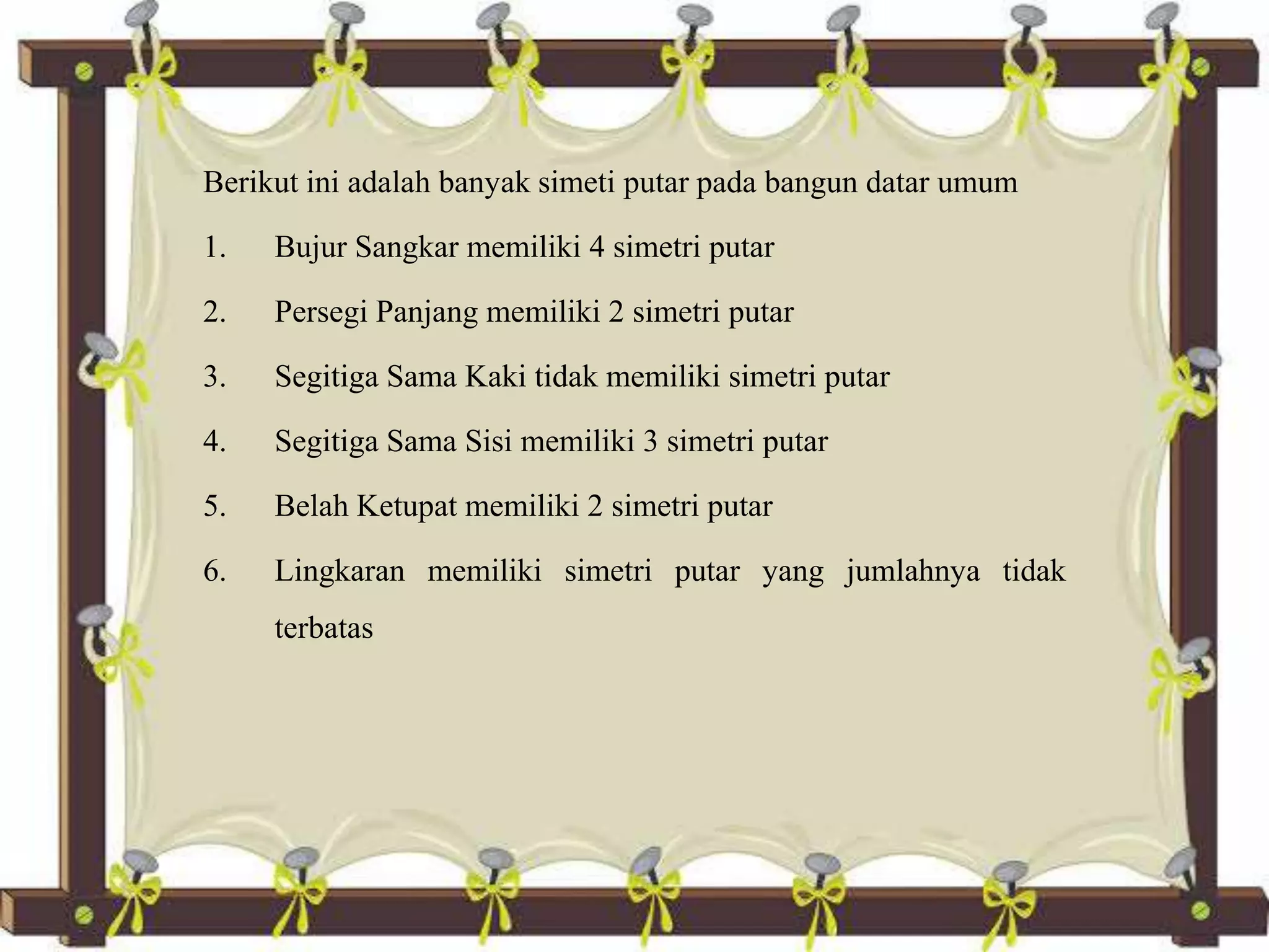 Simetri Lipat dan Simetri Putar Kelompok 4 | PPTX