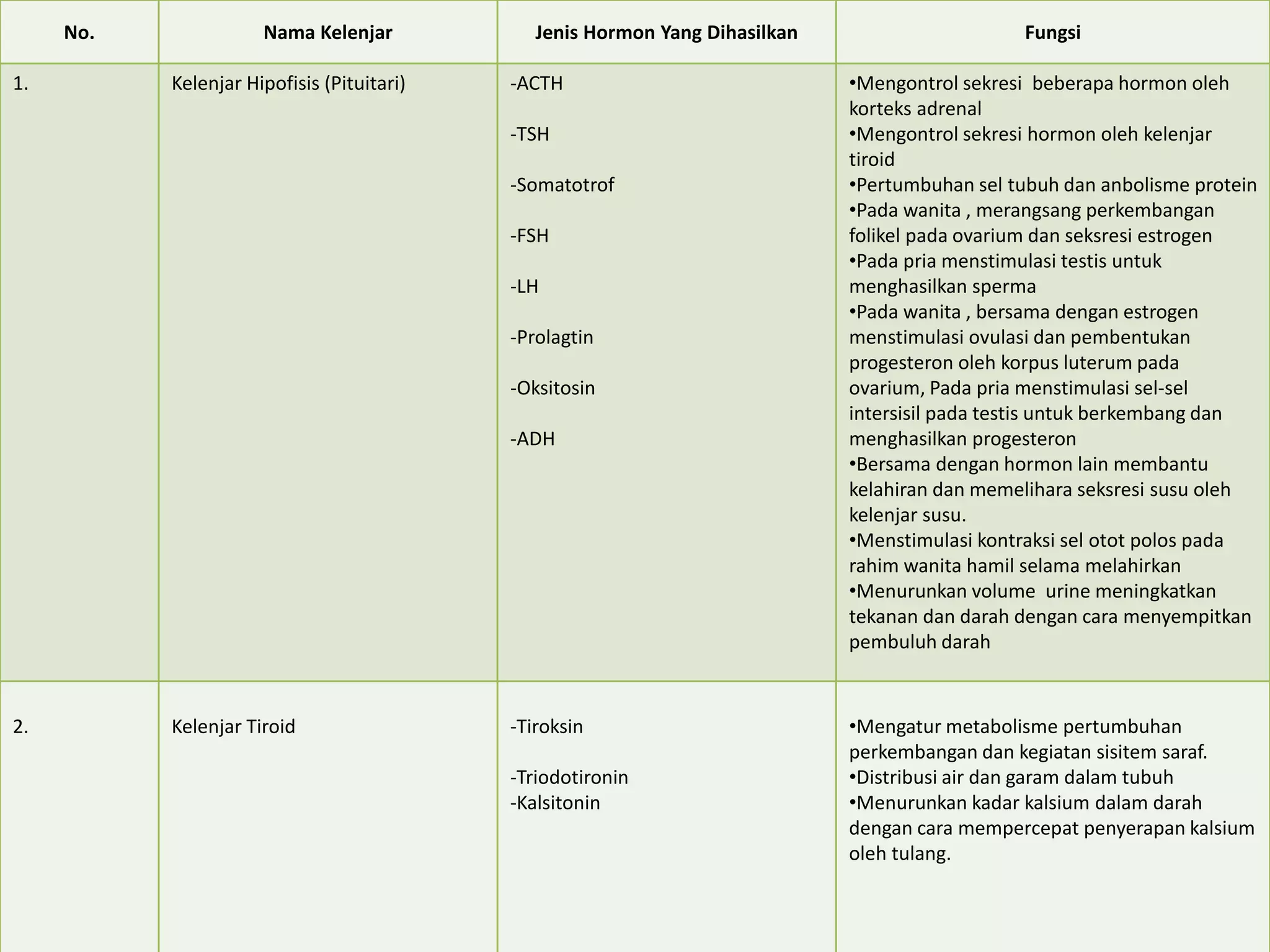 Kelompok 4 sistem hormon | PPTX