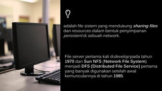 SISTEM OPERASI & FILE SERVICE TERDISTRIBUSI | PDF