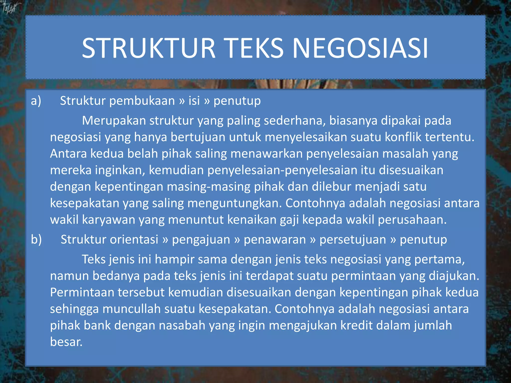 Teks Negosiasi - Bahasa Indonesia kelas 10 | PPTX