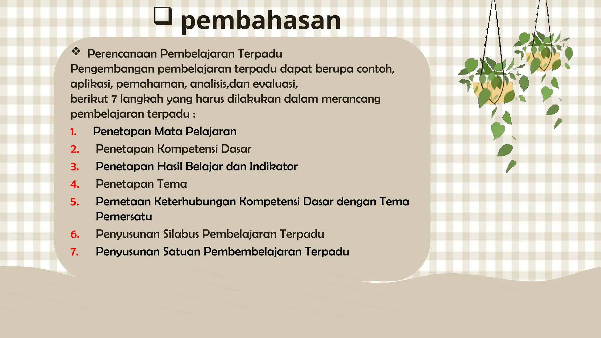 Perancangan Pembelajaran Terpadu PDGK4205 Modul 4 .pptx