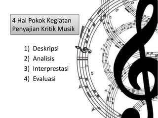 kritik musik | PPTX