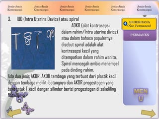 kontrasepsi presentasi | PPTX