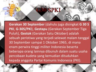 G 30S PKI | PPTX