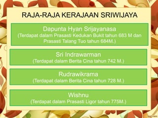 Kerajaan Sriwijaya | PPT