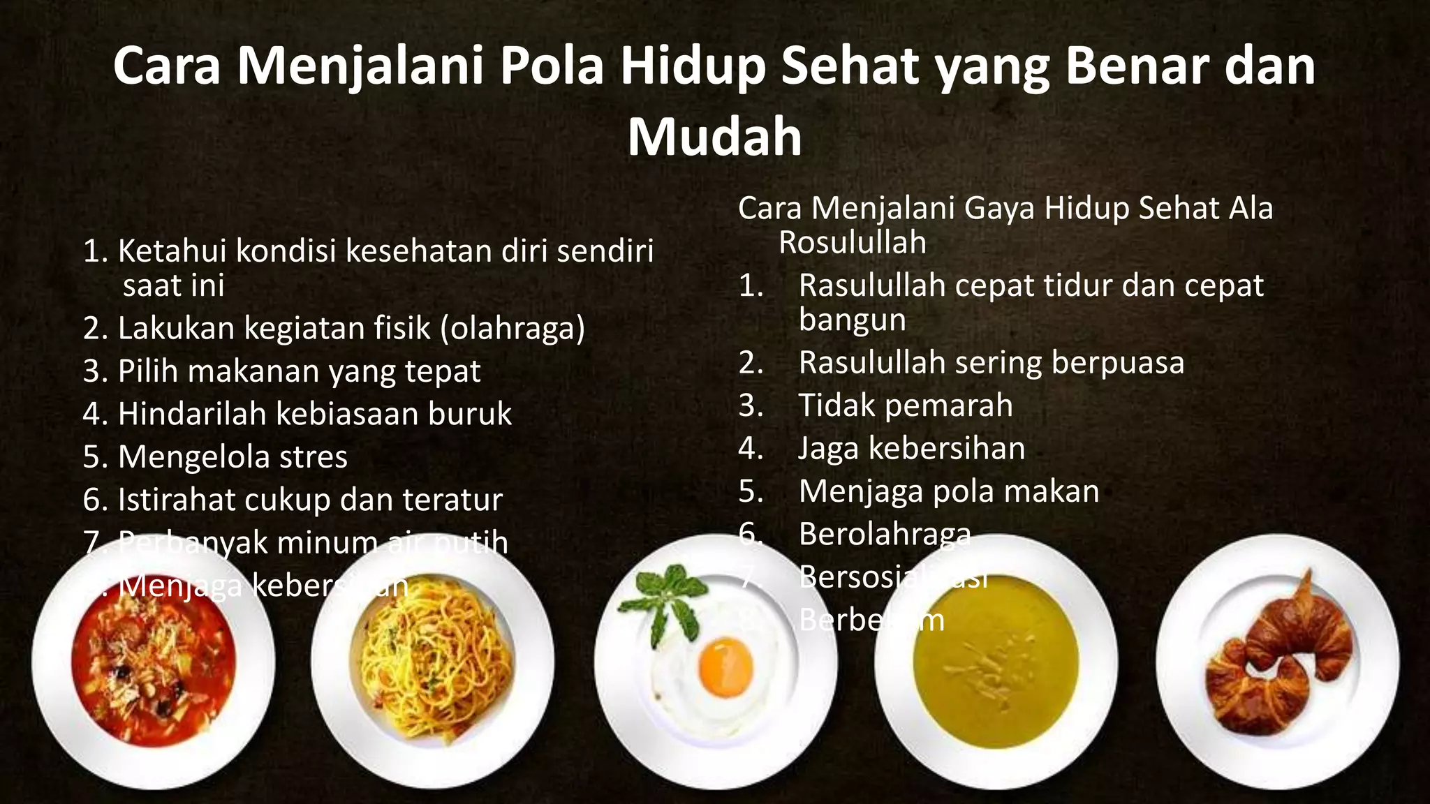 POLA HIDUP SEHAT | PPTX