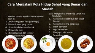 POLA HIDUP SEHAT | PPTX