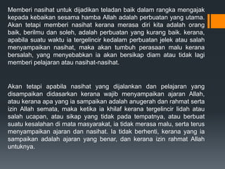 Agama Islam Kelas 12 - NASIHAT | PPT