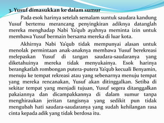 kisah Nabi Yusuf A.S | PPTX